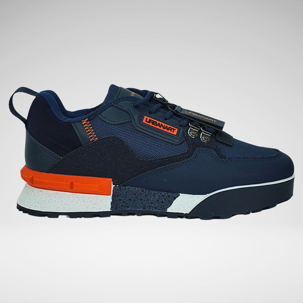 Urban Art Play 1 Faux Nubuck Mesh Shoe | Navy – Noxwholesalers